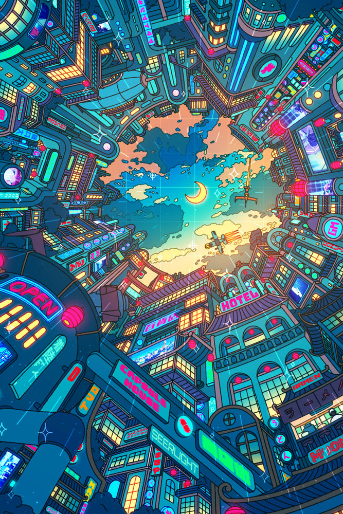 Seerlight - 'High Rise' | Acrylic Glass Print | Shatter-Resistant Wall ...